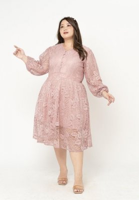 Model Dress Terbaru Untuk Orang Gemuk